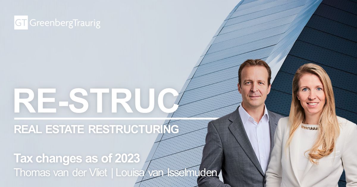 David van Dijk MRE MRICS on LinkedIn: RE-STRUC: Tax Changes as of 2023 ... David van Dijk MRE MRICS on LinkedIn: RE-STRUC: Tax Changes as of 2023 ...