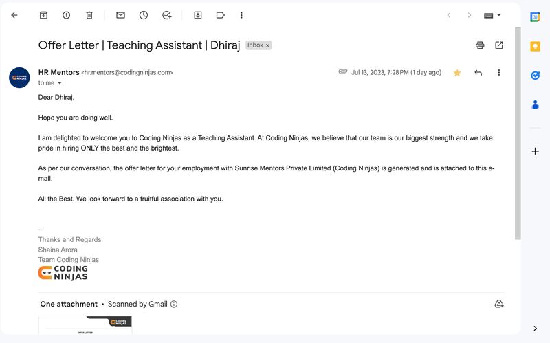 Dhiraj Udhani on LinkedIn: #internship #codingninjas #learning #intern ... Dhiraj Udhani on LinkedIn: #internship #codingninjas #learning #intern ...