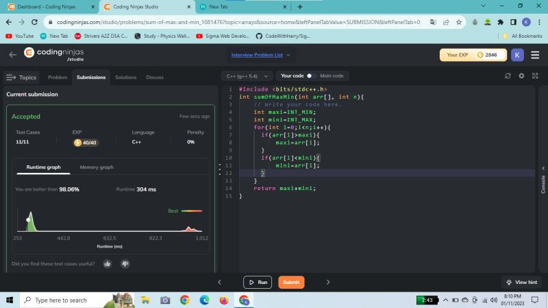 Kalki Dang on LinkedIn: #datastructuresandalgorithms #coding Kalki Dang on LinkedIn: #datastructuresandalgorithms #coding