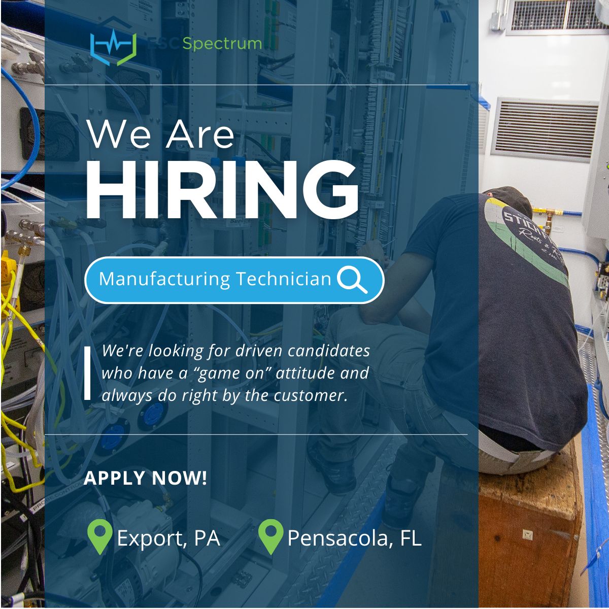 ESC Spectrum Corporation on LinkedIn: ESC Spectrum Careers ESC Spectrum Corporation on LinkedIn: ESC Spectrum Careers