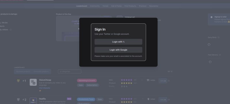 Said AITMBAREK on LinkedIn: ๐UX improvements on microlaunch.net voting ... Said AITMBAREK on LinkedIn: ๐UX improvements on microlaunch.net voting ...