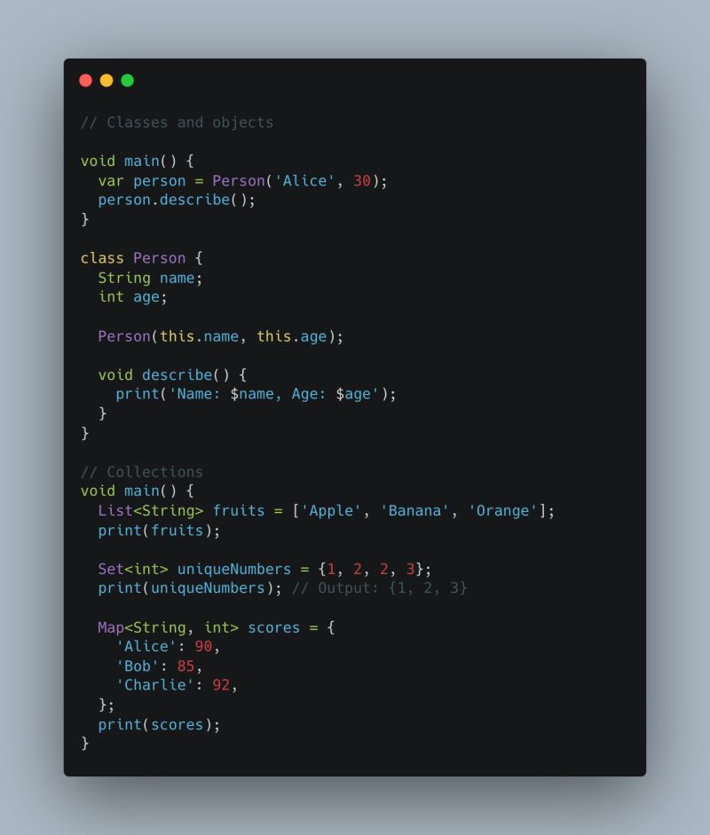 Learn Dart language basics | Flutter Bytes posted on the topic | LinkedIn Learn Dart language basics | Flutter Bytes posted on the topic | LinkedIn