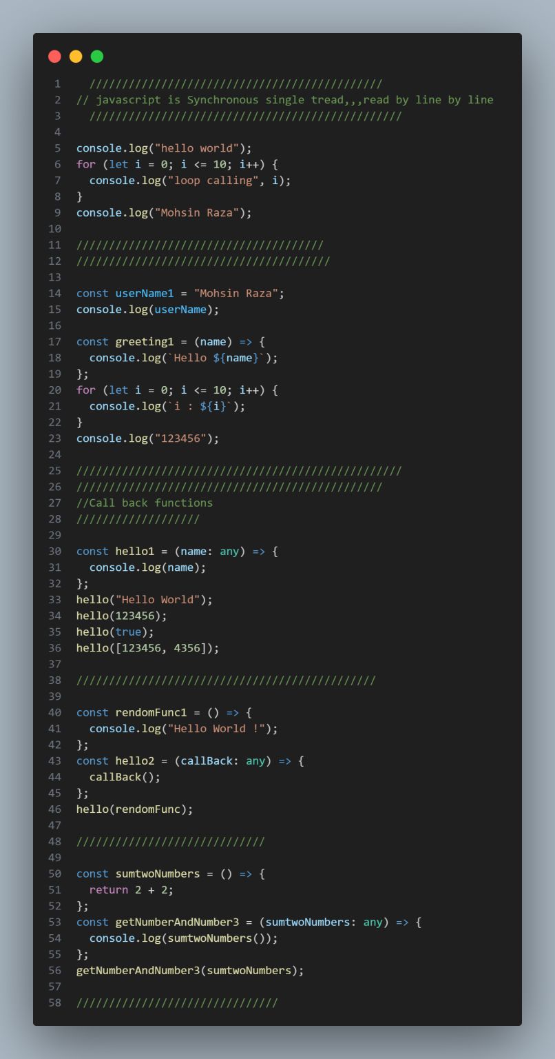 Learn synchronous functions in JavaScript with Sir Hamza A. | Mohsin ... Learn synchronous functions in JavaScript with Sir Hamza A. | Mohsin ...