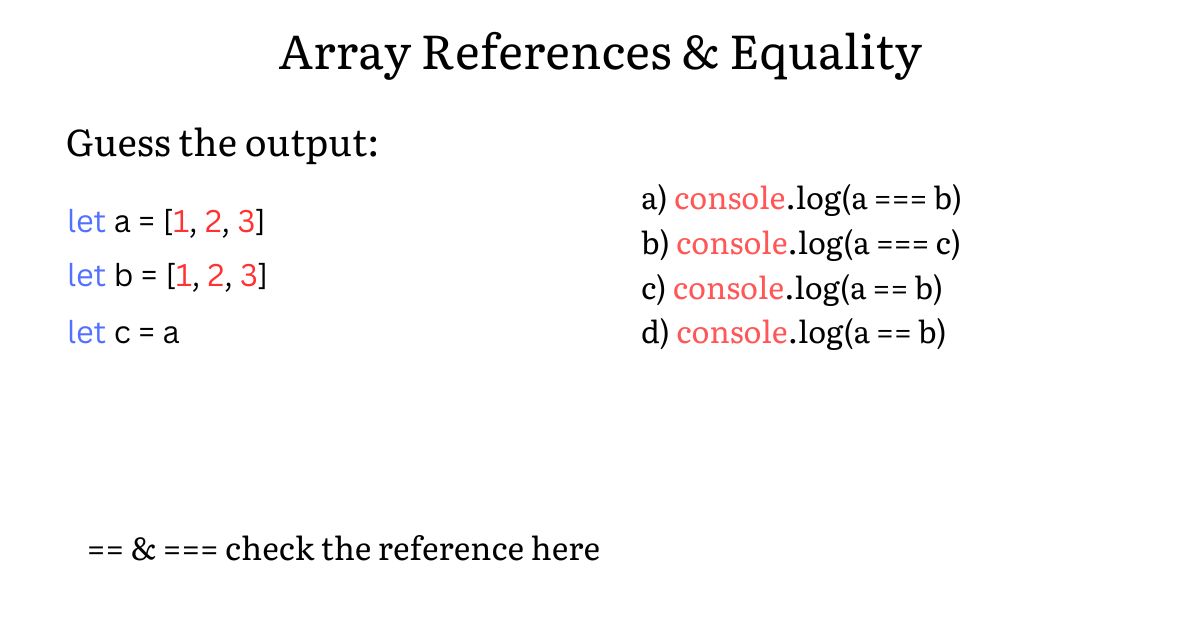 Mohammed Zaid Raini on LinkedIn: #javascript #equality #quiztime Mohammed Zaid Raini on LinkedIn: #javascript #equality #quiztime