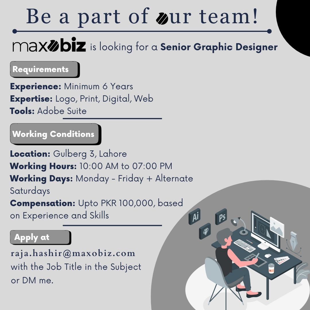 Raja Muhammad Hashir on LinkedIn: #hiringalert #job #graphicdesigner # ... Raja Muhammad Hashir on LinkedIn: #hiringalert #job #graphicdesigner # ...