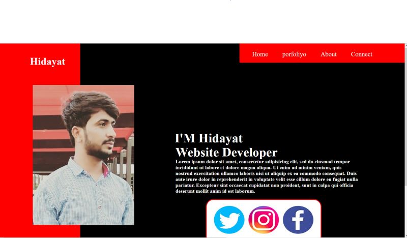 Hidayat Khoso on LinkedIn: simple work with html and css Hidayat Khoso on LinkedIn: simple work with html and css