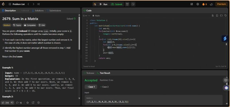 Rudresh Mishra on LinkedIn: #dsa #leetcode #cplusplus #problemsolving # ... Rudresh Mishra on LinkedIn: #dsa #leetcode #cplusplus #problemsolving # ...