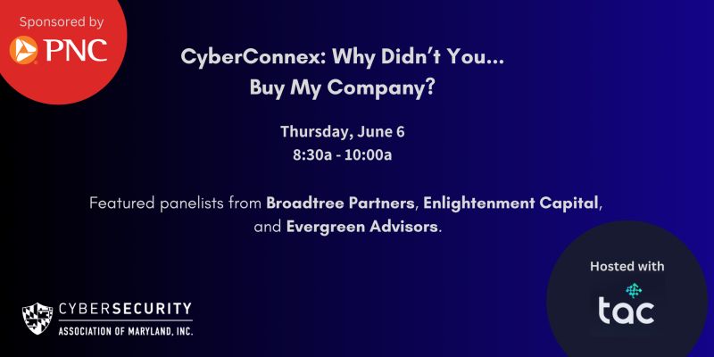 Cybersecurity Association of Maryland, Inc. (CAMI) on LinkedIn: 📢 ... Cybersecurity Association of Maryland, Inc. (CAMI) on LinkedIn: 📢 ...