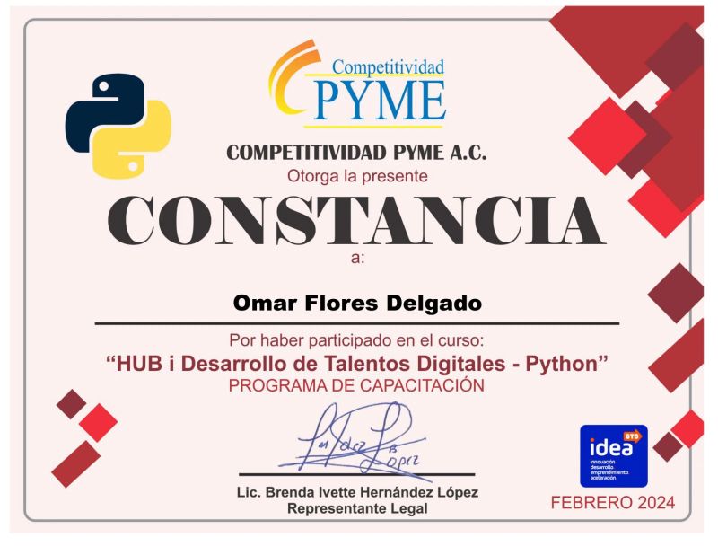 Omar Flores Delgado on LinkedIn: #programming #python #ds Omar Flores Delgado on LinkedIn: #programming #python #ds