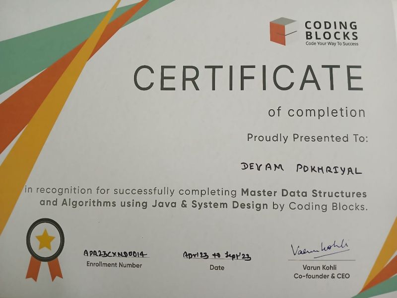 Devam Pokhriyal on LinkedIn: #coding #datastructures #algorithms # ... Devam Pokhriyal on LinkedIn: #coding #datastructures #algorithms # ...