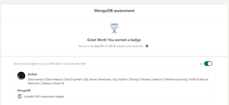 Aniket Lad on LinkedIn: #mongodb #nosql #nosqldatabases Aniket Lad on LinkedIn: #mongodb #nosql #nosqldatabases