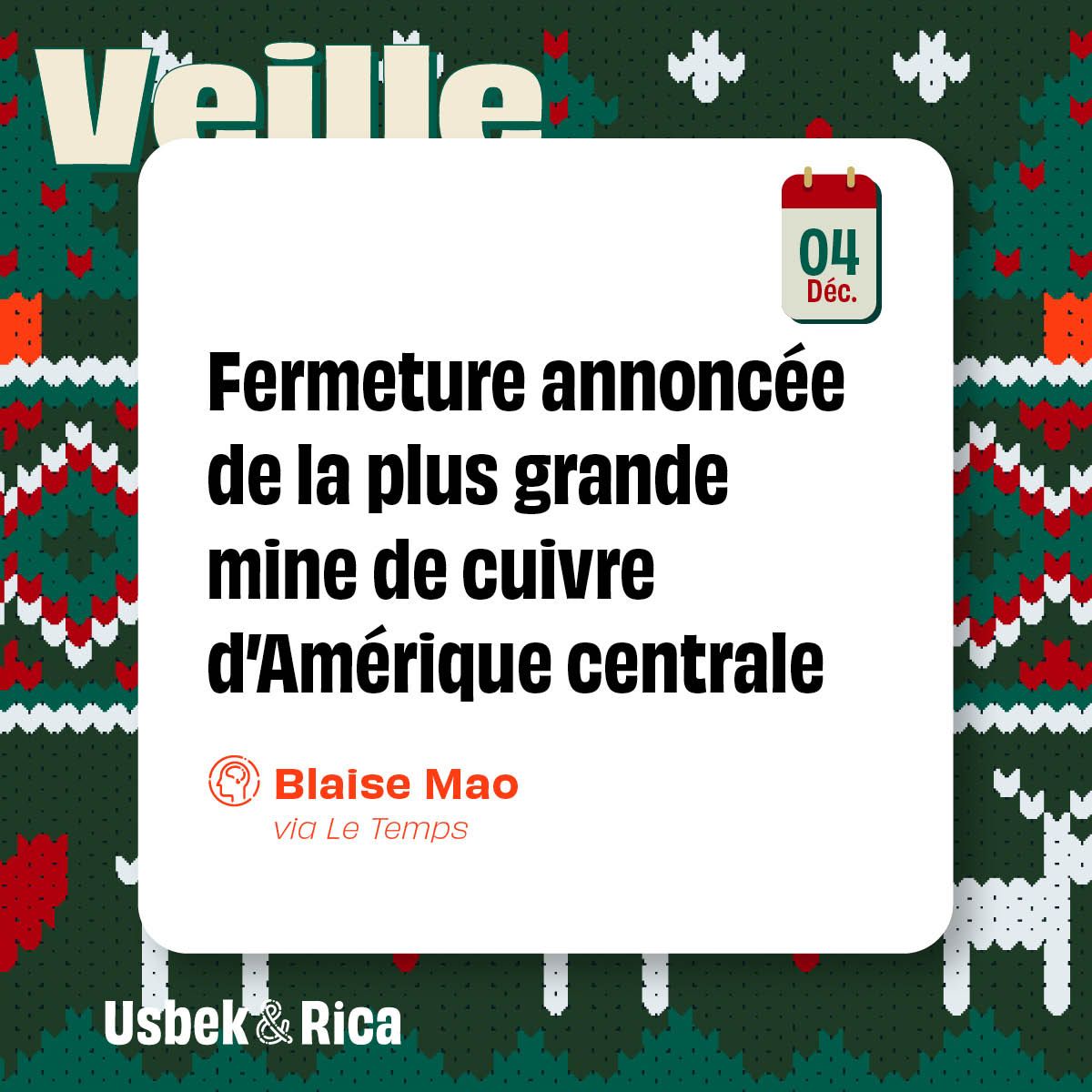 Usbek & Rica sur LinkedIn : On poursuit notre calendrier de l'avent ... Usbek & Rica sur LinkedIn : On poursuit notre calendrier de l'avent ...