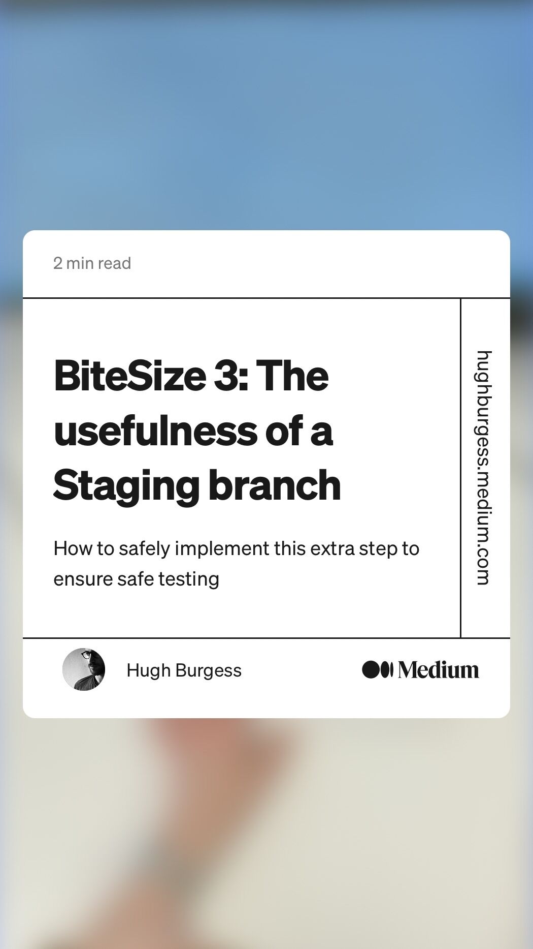 Hugh Burgess on LinkedIn: #coding #improvement #developercommunity Hugh Burgess on LinkedIn: #coding #improvement #developercommunity