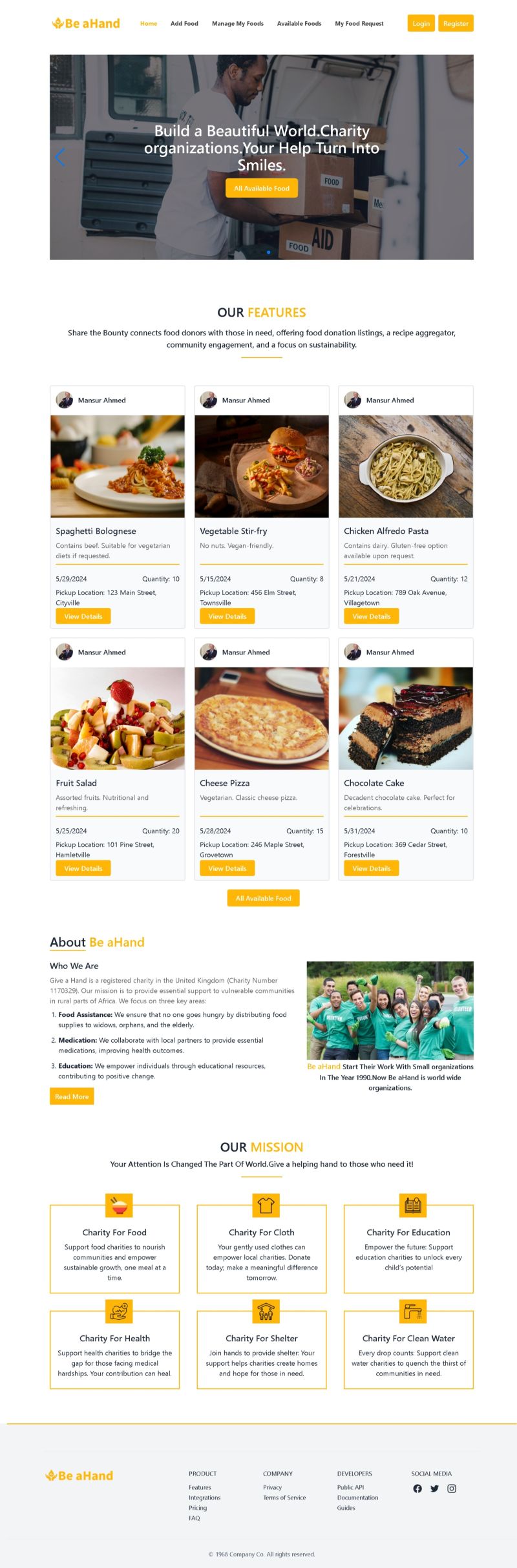 Abdullah Al Mansur on LinkedIn: #fooddonation #beahand #reactjs # ... Abdullah Al Mansur on LinkedIn: #fooddonation #beahand #reactjs # ...
