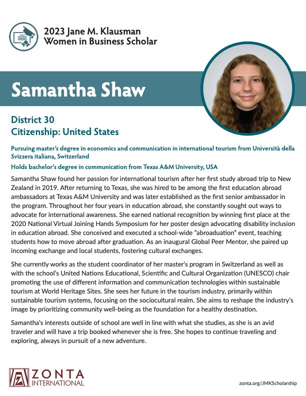 Samantha Shaw on LinkedIn: I am incredibly grateful to be one of the 37 ... Samantha Shaw on LinkedIn: I am incredibly grateful to be one of the 37 ...
