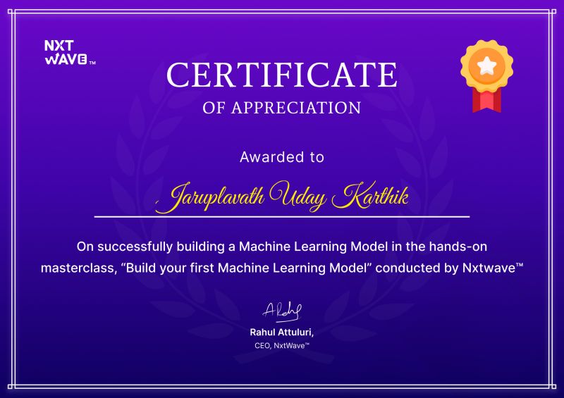 Jaruplavath Uday Karthik on LinkedIn: #nxtwave #rahulattulurisir # ... Jaruplavath Uday Karthik on LinkedIn: #nxtwave #rahulattulurisir # ...