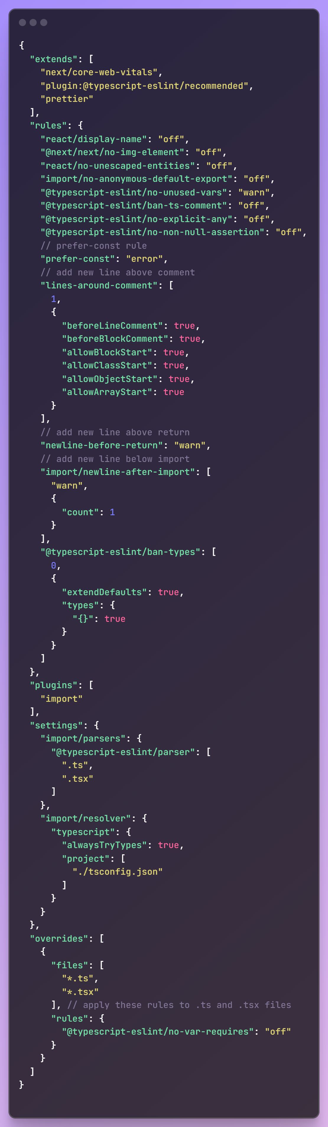 Umair Ali on LinkedIn: #typescript #eslint #nextjs #zod Umair Ali on LinkedIn: #typescript #eslint #nextjs #zod