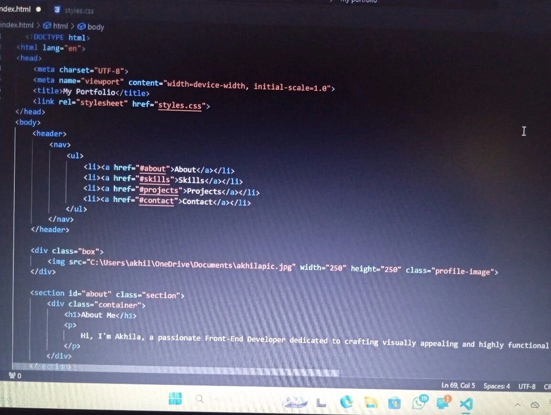Akhila G on LinkedIn: #webdevelopment #html #css #learning Akhila G on LinkedIn: #webdevelopment #html #css #learning