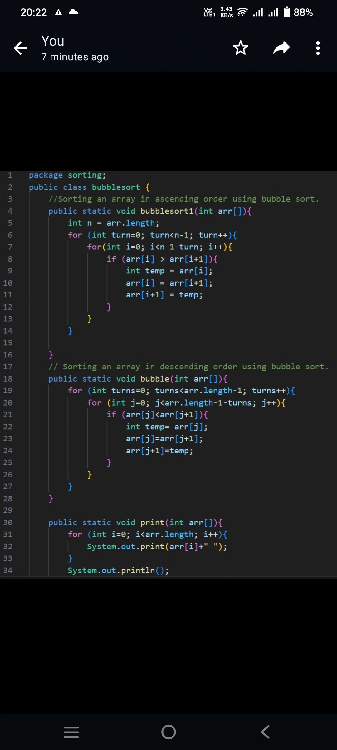 Aditya Yadav on LinkedIn: #100daysofcode #java #sortingalgorithms Aditya Yadav on LinkedIn: #100daysofcode #java #sortingalgorithms
