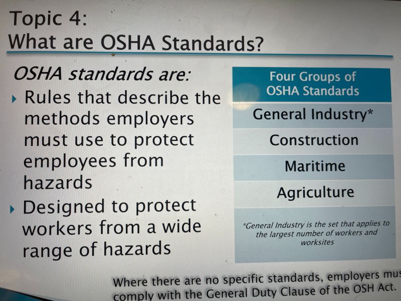 Salah Uddin, OSHA Authorized Trainer on LinkedIn: 4 groups of OSHA ... Salah Uddin, OSHA Authorized Trainer on LinkedIn: 4 groups of OSHA ...