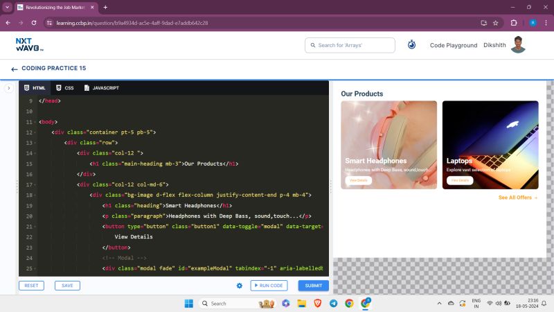 Dikshith Regula on LinkedIn: #day13 #ccbp #nxtwave #coding #programming ... Dikshith Regula on LinkedIn: #day13 #ccbp #nxtwave #coding #programming ...