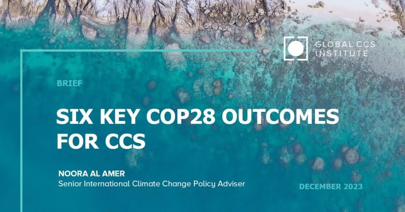 Global CCS Institute on LinkedIn: #icymi #ccs #cop28 #cop28uae # ... Global CCS Institute on LinkedIn: #icymi #ccs #cop28 #cop28uae # ...