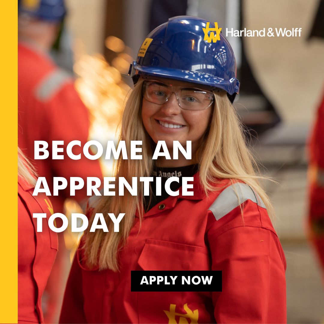 Harland & Wolff on LinkedIn: Our 2023 apprenticeship scheme is now open ... Harland & Wolff on LinkedIn: Our 2023 apprenticeship scheme is now open ...