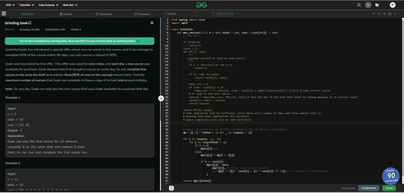 Krishna Kumar Yadav on LinkedIn: #gfg #potd #memoization # ... Krishna Kumar Yadav on LinkedIn: #gfg #potd #memoization # ...