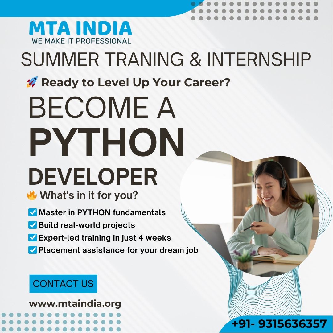 Anil Kumar on LinkedIn: #pythontraining #iitalumni #summerprogram # ... Anil Kumar on LinkedIn: #pythontraining #iitalumni #summerprogram # ...