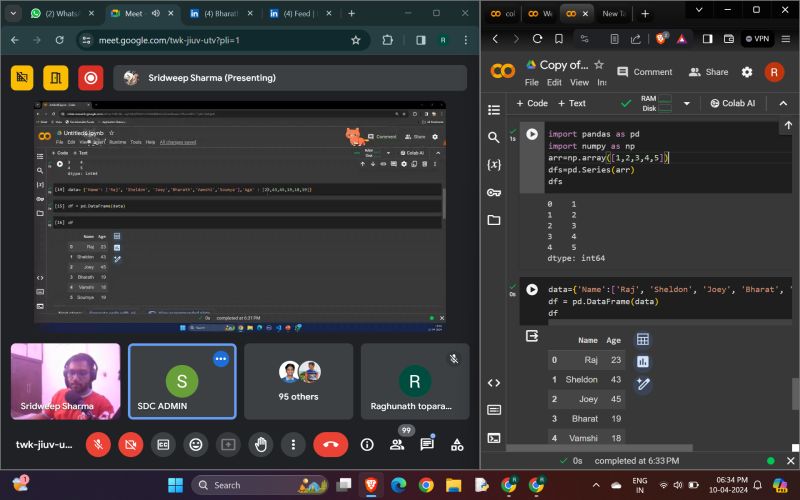 Raghunath Toparam on LinkedIn: #python #datascience #pandas #bootcamp # ... Raghunath Toparam on LinkedIn: #python #datascience #pandas #bootcamp # ...