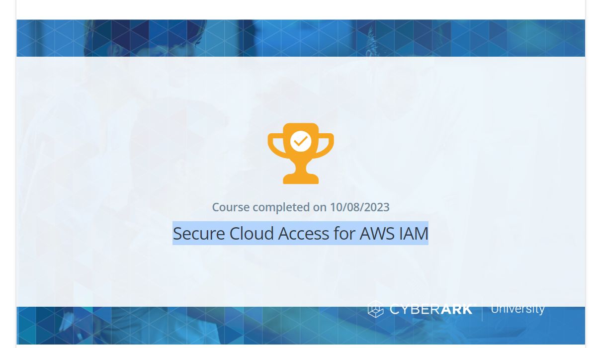 Samir BABOUCHE on LinkedIn: Secure Cloud Access For AWS IAM : Course ... Samir BABOUCHE on LinkedIn: Secure Cloud Access For AWS IAM : Course ...