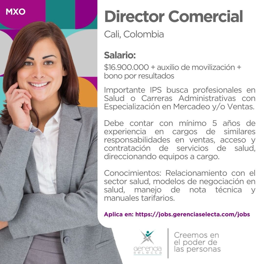 Maria Ximena Ocampo Nahar en LinkedIn: #director #comercial #salud #ips ... Maria Ximena Ocampo Nahar en LinkedIn: #director #comercial #salud #ips ...