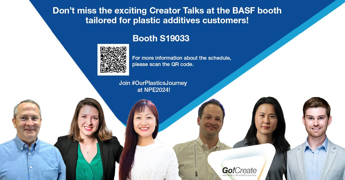 BASF Plastic Additives on LinkedIn: #npe2024 #ourplasticsjourney #valeras BASF Plastic Additives on LinkedIn: #npe2024 #ourplasticsjourney #valeras