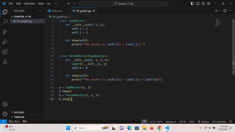 Govind Rajpoot on LinkedIn: #pythonjourney #coding #inheritance # ... Govind Rajpoot on LinkedIn: #pythonjourney #coding #inheritance # ...