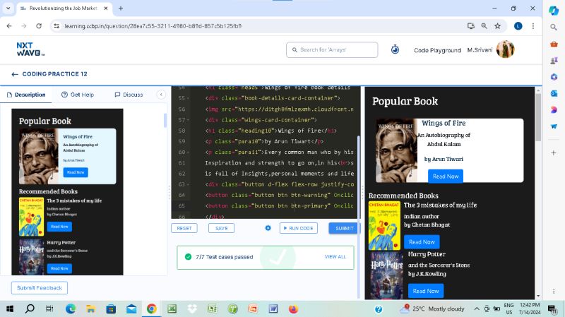 Srivani Medi on LinkedIn: #100daysofcodingpractice #nxtwave #html #css ... Srivani Medi on LinkedIn: #100daysofcodingpractice #nxtwave #html #css ...
