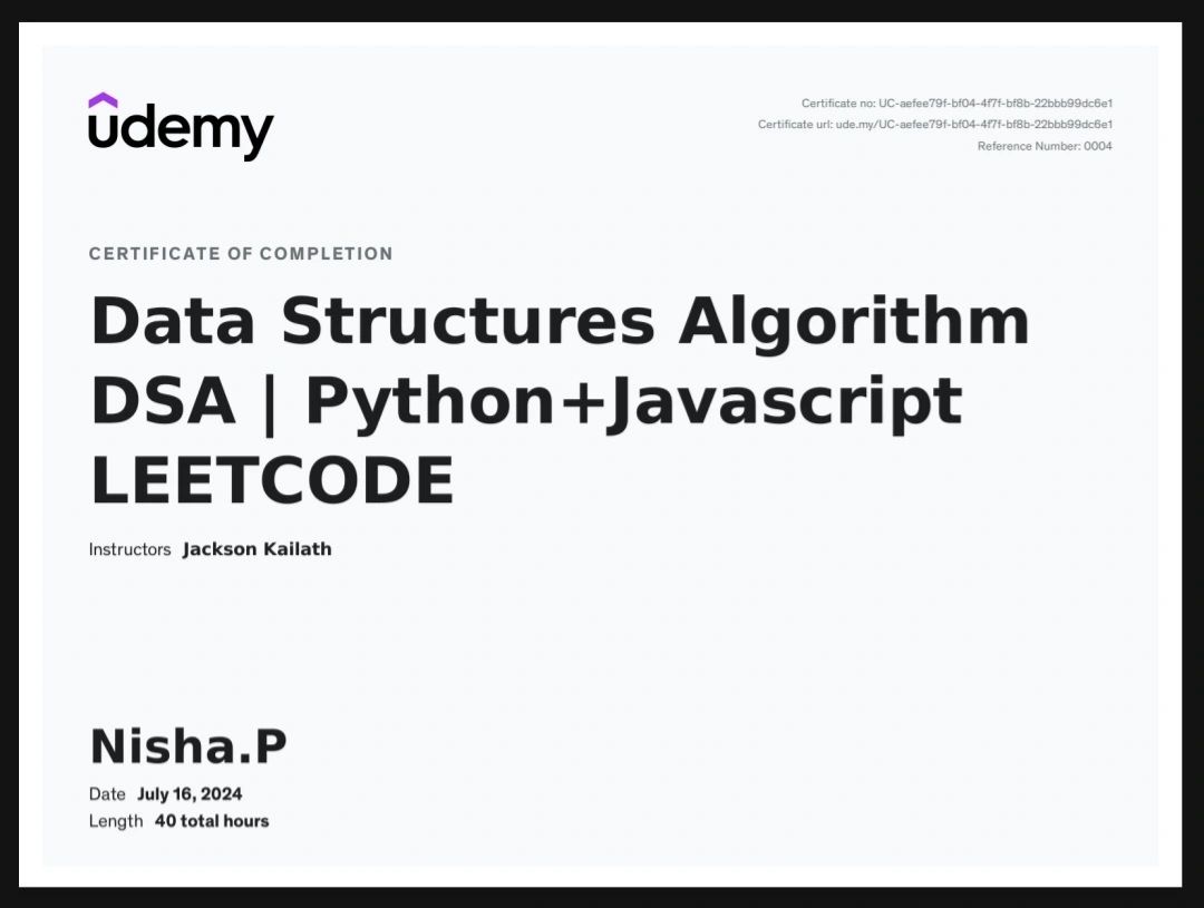 Nisha P on LinkedIn: #dsa #leetcode #python #javascript #datastructures ... Nisha P on LinkedIn: #dsa #leetcode #python #javascript #datastructures ...