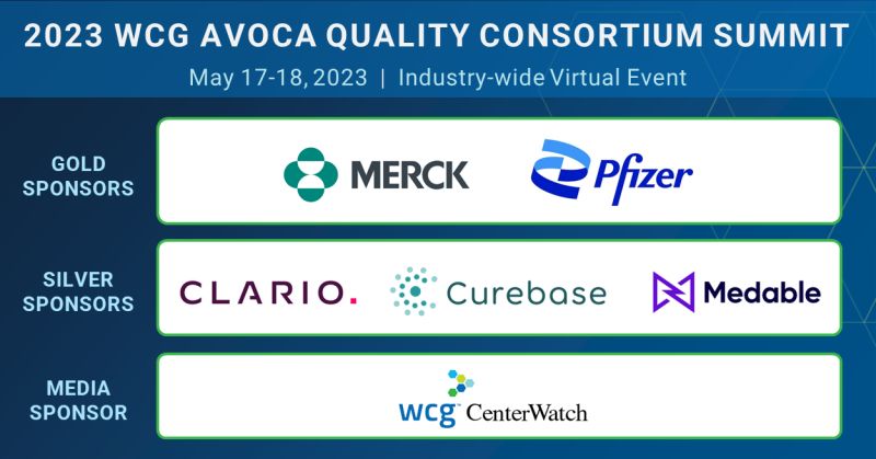 Avoca, A WCG Company on LinkedIn: 2023 WCG Avoca Quality Consortium Summit Avoca, A WCG Company on LinkedIn: 2023 WCG Avoca Quality Consortium Summit