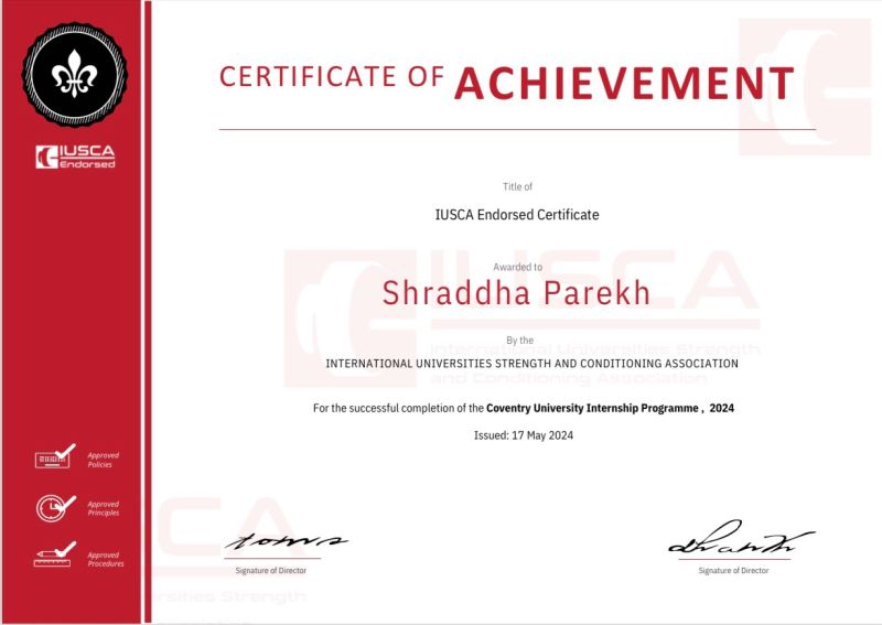 Shraddha Parekh on LinkedIn: I’m happy to share that I have ... Shraddha Parekh on LinkedIn: I’m happy to share that I have ...