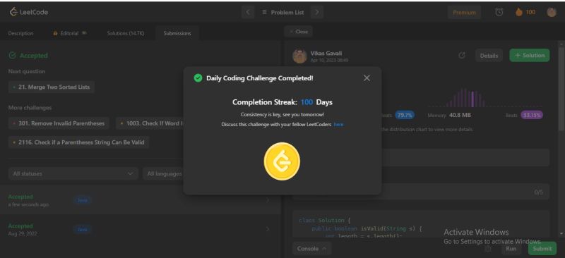 Vikas Gavali on LinkedIn: #leetcode #dsa #coding #consistency Vikas Gavali on LinkedIn: #leetcode #dsa #coding #consistency