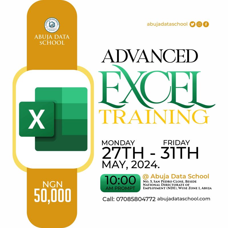 Emmanuel Otori on LinkedIn: Advanced Excel Data Analytics Training Emmanuel Otori on LinkedIn: Advanced Excel Data Analytics Training