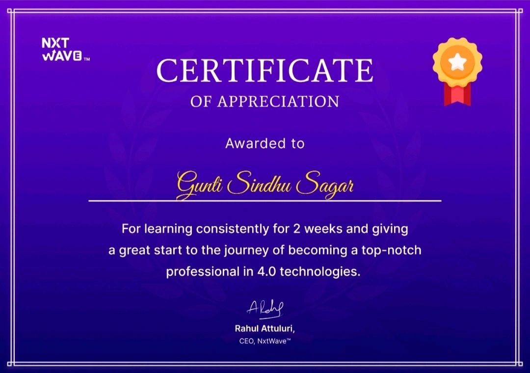 Sindhu Sagar on LinkedIn: #codingjourney #continouslearning # ... Sindhu Sagar on LinkedIn: #codingjourney #continouslearning # ...