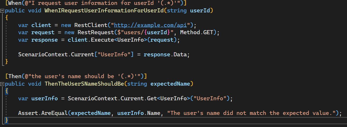 Venkata Kumar on LinkedIn: Validating API Response Data with SpecFlow ... Venkata Kumar on LinkedIn: Validating API Response Data with SpecFlow ...