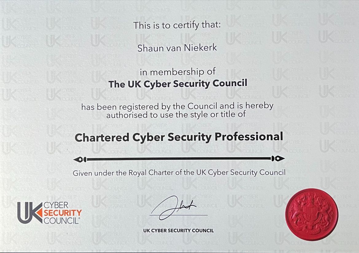 Trevor S. Louis CISSP on LinkedIn: Shaun van Niekerk, CISSP ... Trevor S. Louis CISSP on LinkedIn: Shaun van Niekerk, CISSP ...