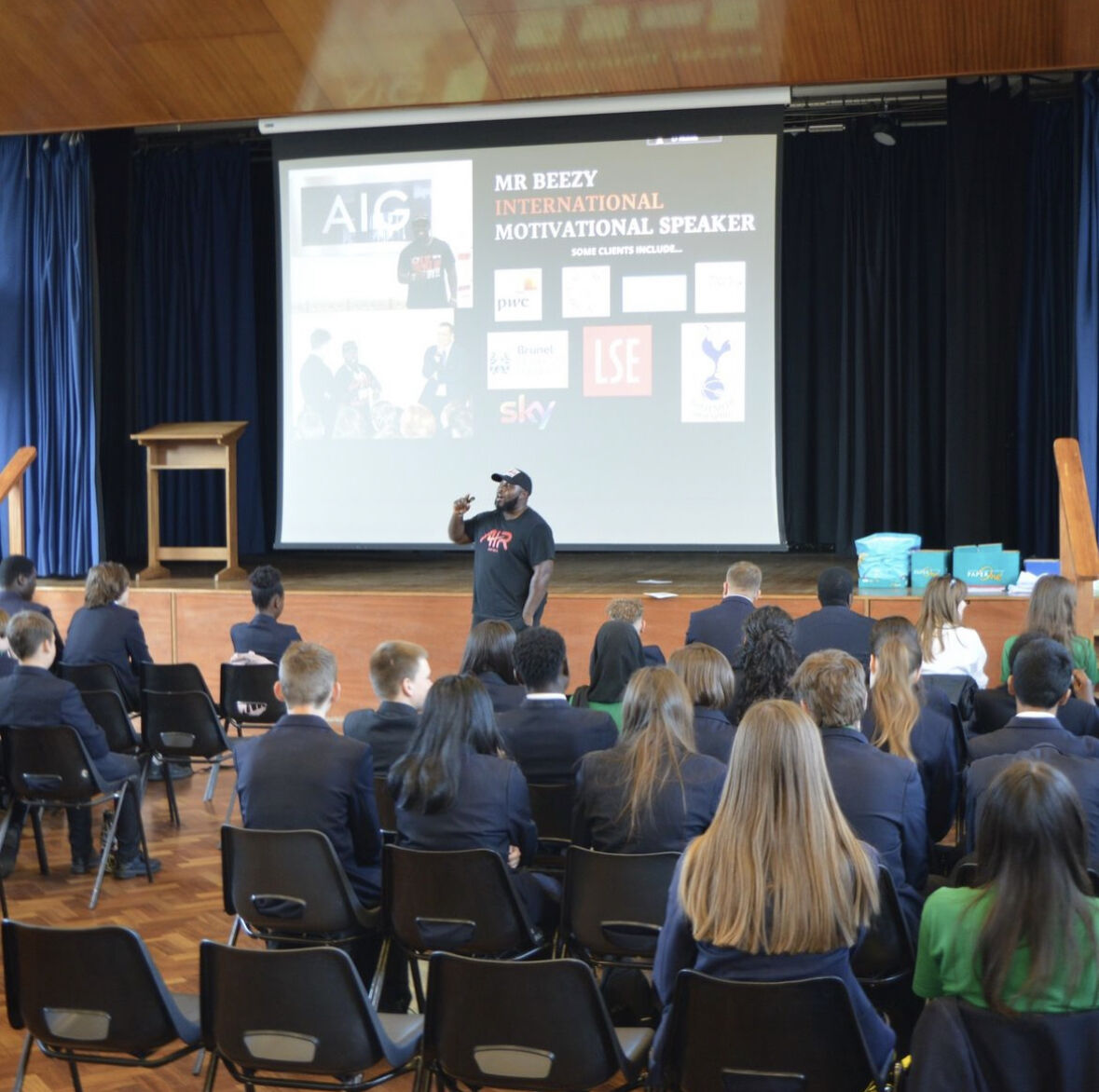 Mr Beezy on LinkedIn: Had a great time motivating the year 9 and 10 ... Mr Beezy on LinkedIn: Had a great time motivating the year 9 and 10 ...