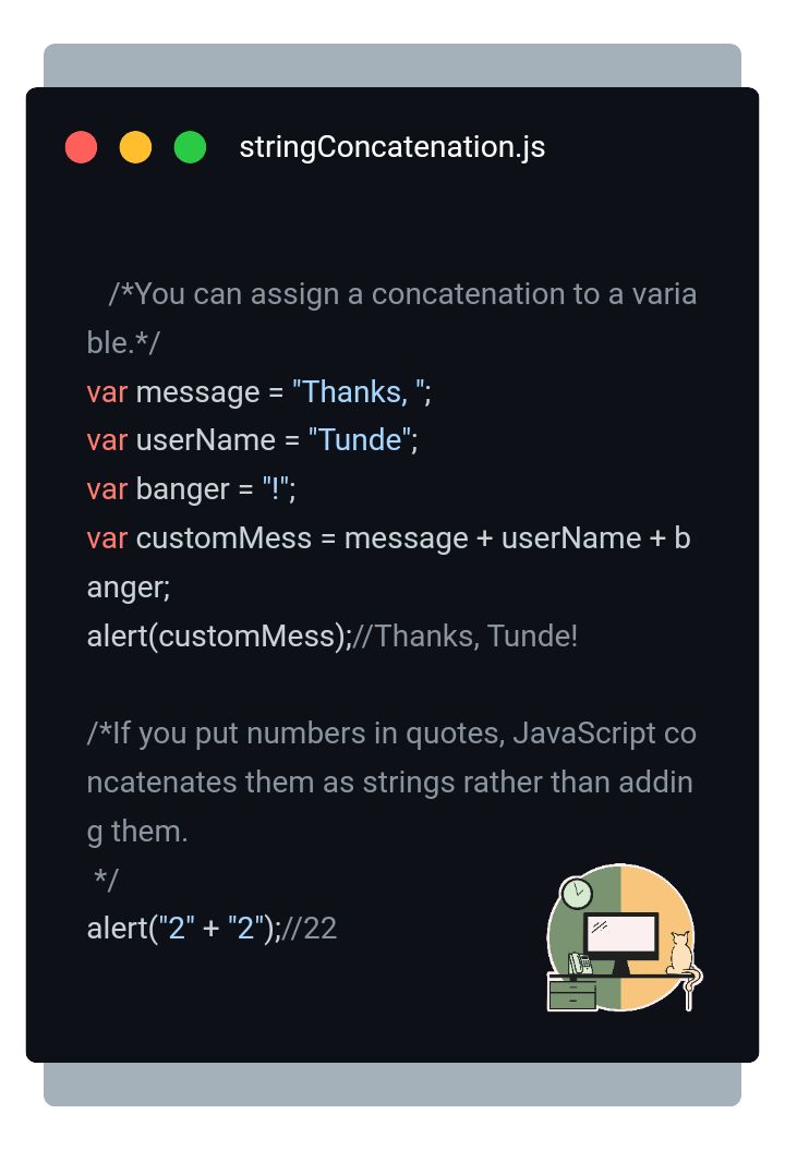 Babatunde Akintola on LinkedIn: String Concatenation in JavaScript ... Babatunde Akintola on LinkedIn: String Concatenation in JavaScript ...