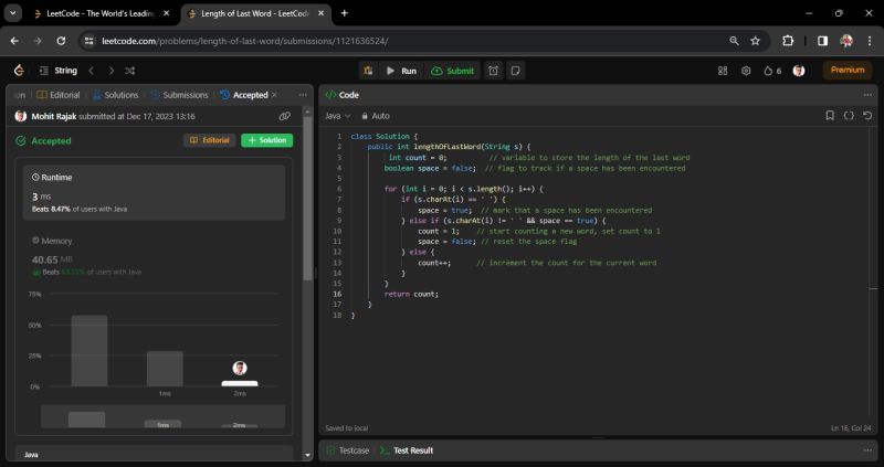 Mohit Rajak on LinkedIn: #18codedayschallenge #leetcode #java # ... Mohit Rajak on LinkedIn: #18codedayschallenge #leetcode #java # ...