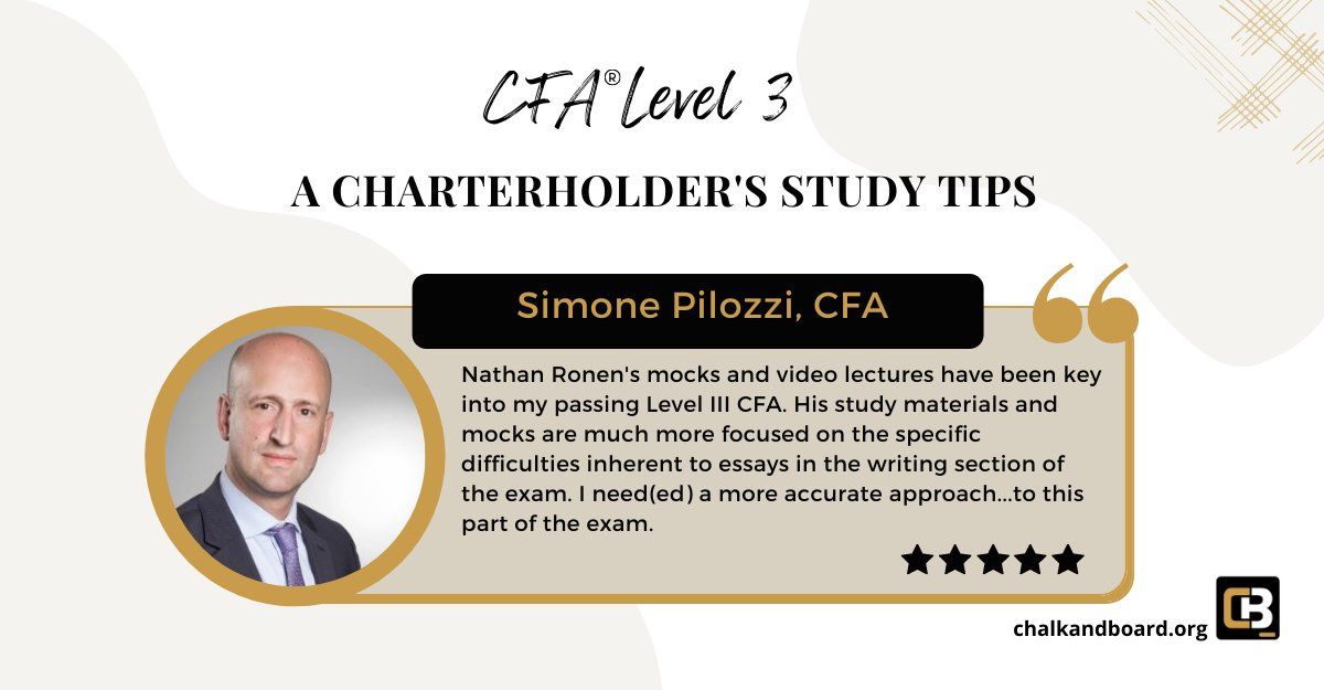 Nathan Ronen, CFA on LinkedIn: #cfaprogram #cfaexam #cfa Nathan Ronen, CFA on LinkedIn: #cfaprogram #cfaexam #cfa