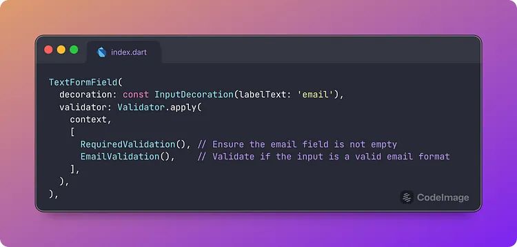 Payam Zahedi on LinkedIn: #flutter #flutter #formvalidation #flutterdev ... Payam Zahedi on LinkedIn: #flutter #flutter #formvalidation #flutterdev ...