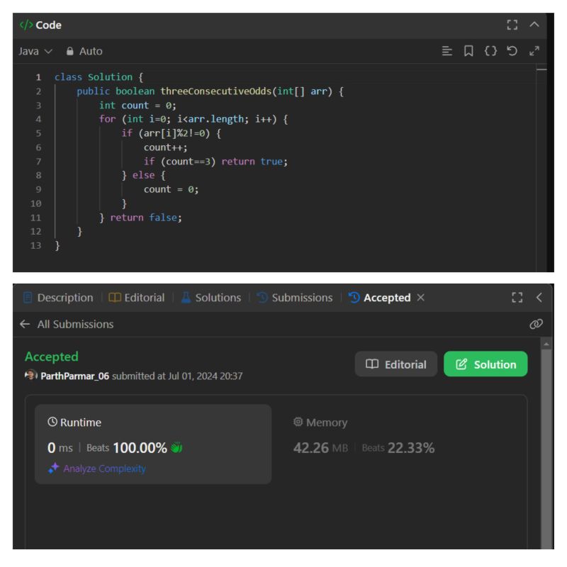 Parth Parmar on LinkedIn: #100daysofcode #codingjourney #leetcode # ... Parth Parmar on LinkedIn: #100daysofcode #codingjourney #leetcode # ...