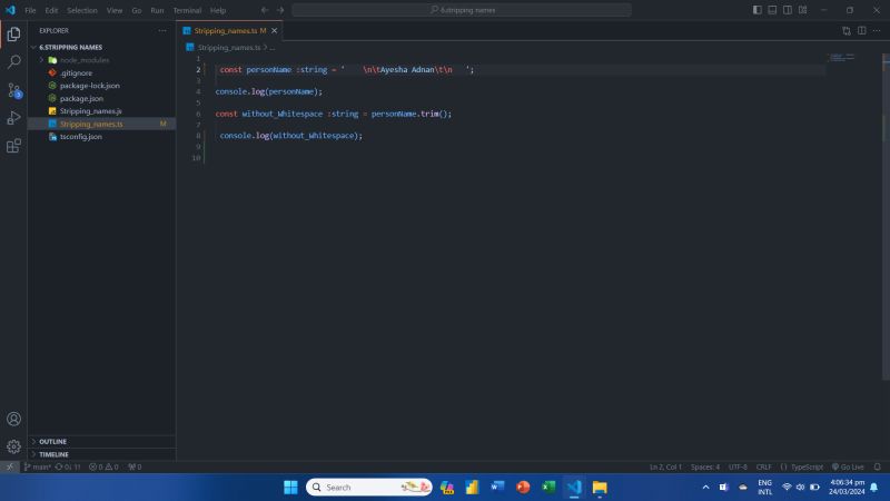 ayesha adnan on LinkedIn: #typescript #programming #codesnippet # ... ayesha adnan on LinkedIn: #typescript #programming #codesnippet # ...